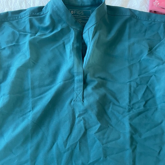 Figs | Tops | Figs Rafaela Caribbean Blue | Poshmark